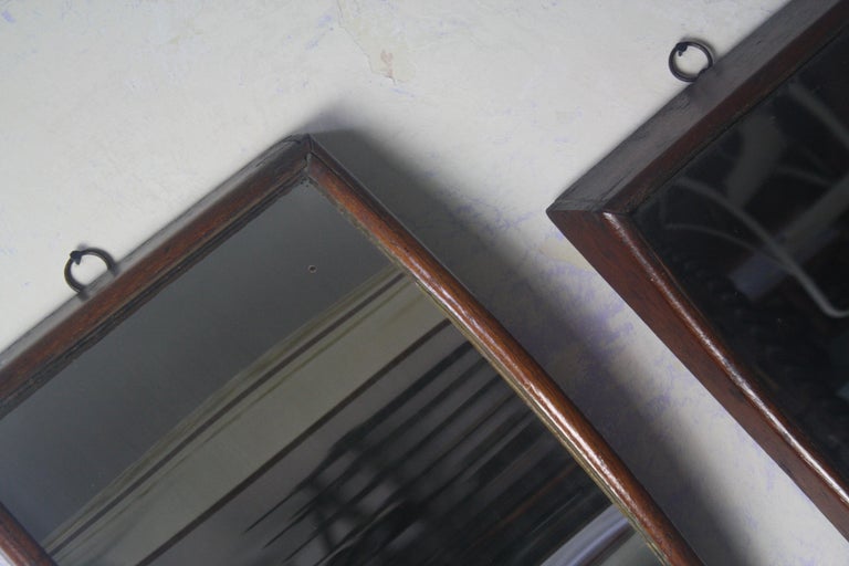 19th C Pair of Peep Show Fairground Carnival Distortion Mirrors Concave ...