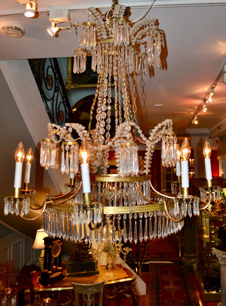 19th Century Russian/Baltic Style Chandelier For Sale at 1stDibs