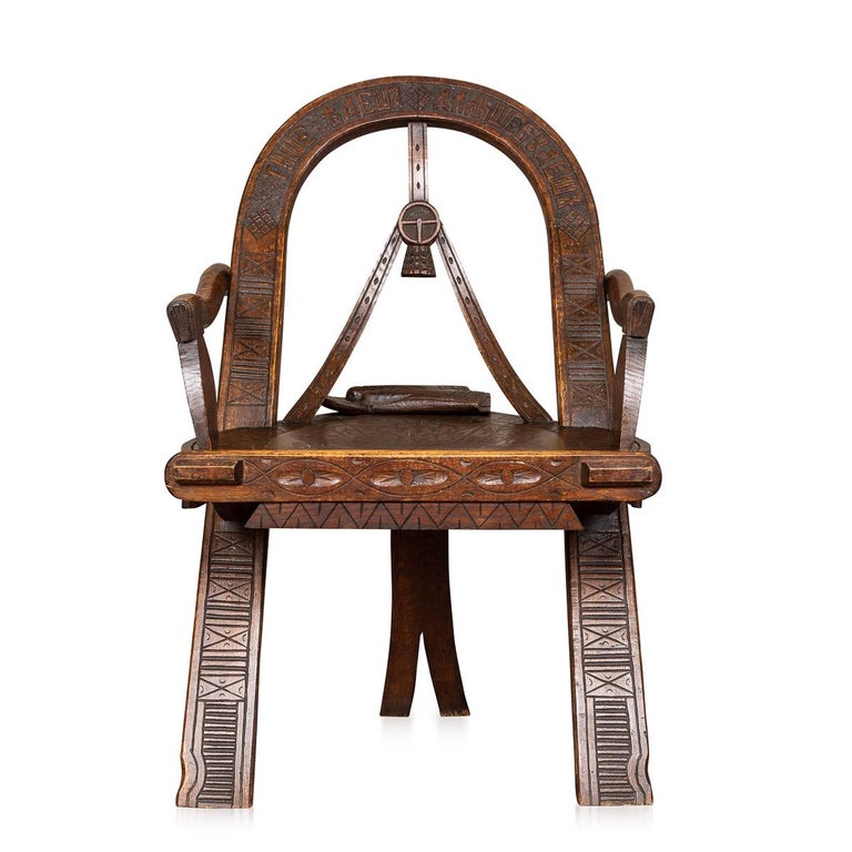 Russian Carved Wood Armchair, Attributed to Vasilii Shutov, circa 1880 ...