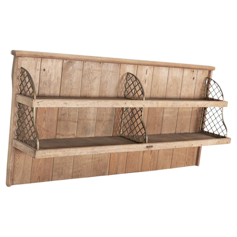 19th C Welsh Mahogany and Pine Post Office Sorting Shelves For Sale at ...