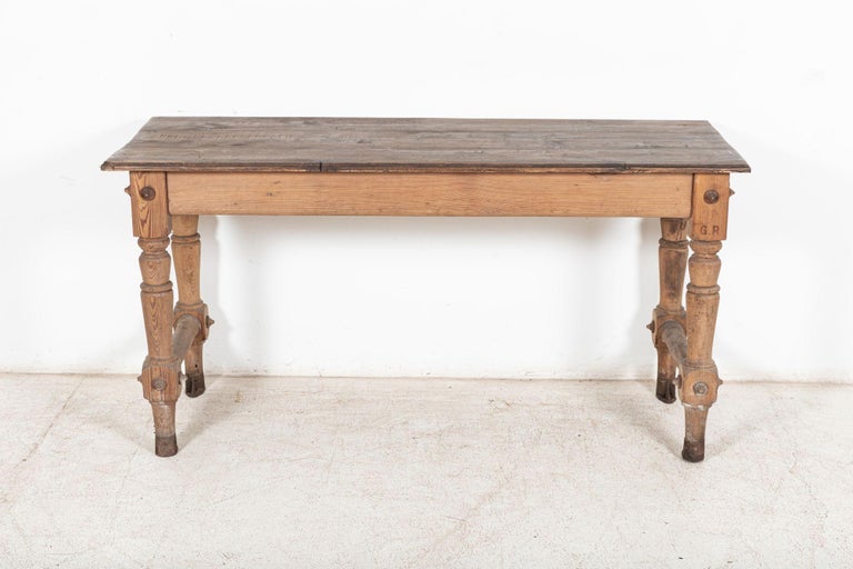 19thC Welsh Pine Post Office Sorting Counter /Table For Sale at 1stDibs
