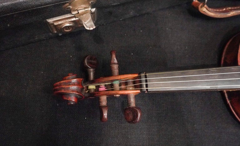 19th Century Carlo Bergonzi Luthier Style Violin, with Label, circa ...