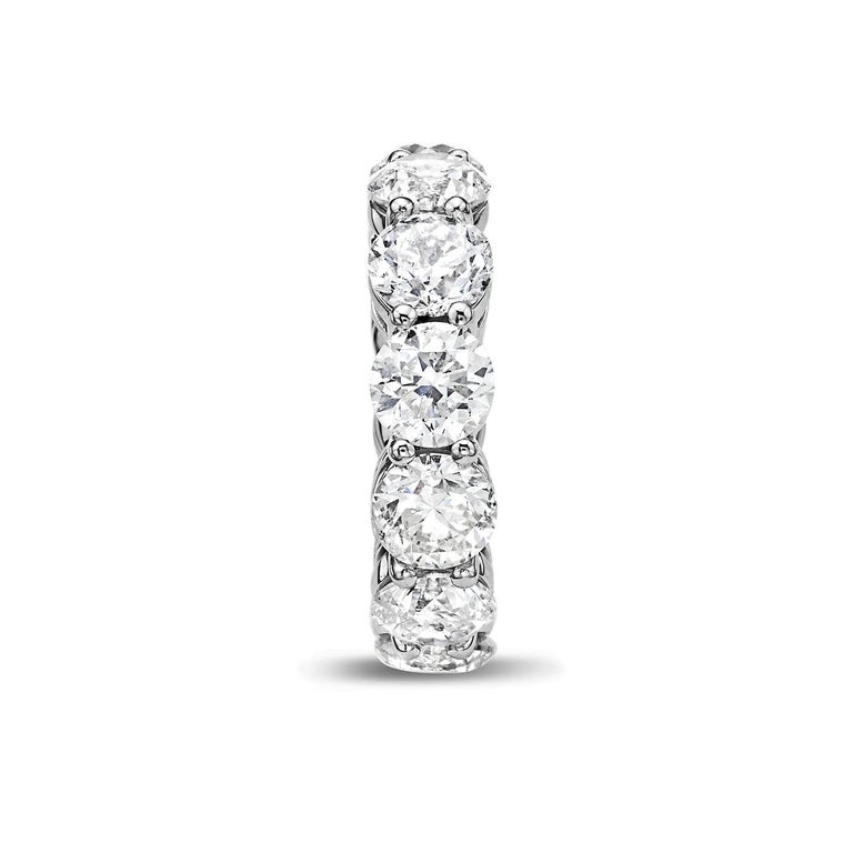 1ct. Each Platinum Stackable Diamond Eternity Band For Sale at 1stDibs