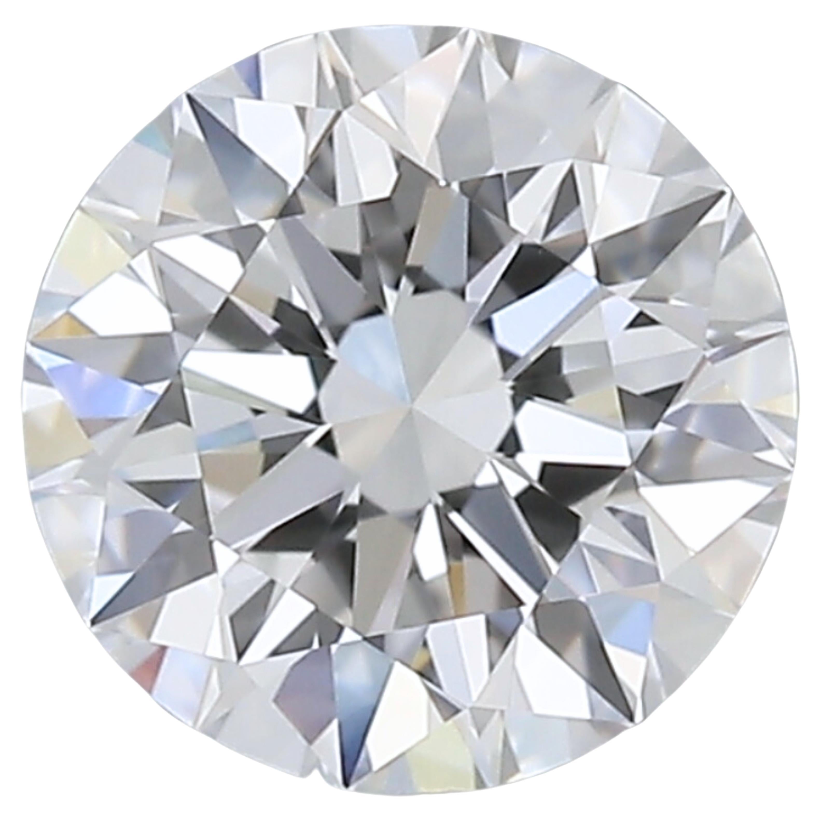 1pc Sparkling Natural cut Round diamond in a 1 carat For Sale at 1stDibs