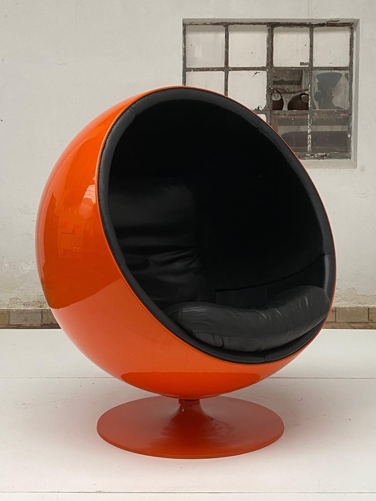1st Edition Series Eero Aarnio Ball Chair, Asko Finland Custom Order in ...