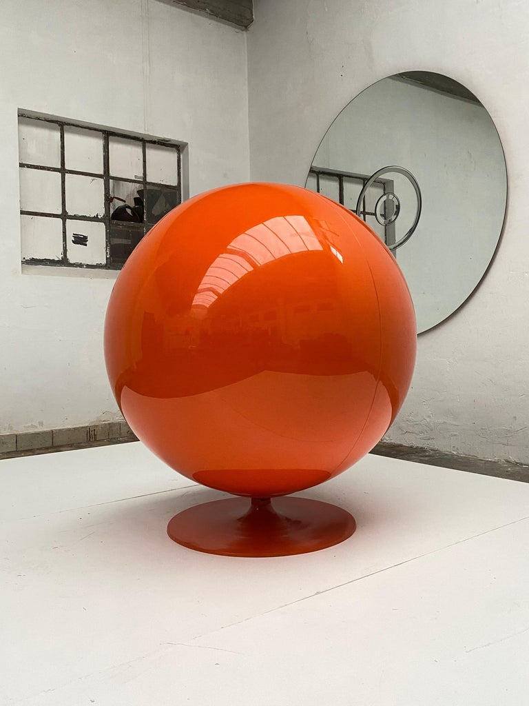 1st Edition Series Eero Aarnio Ball Chair, Asko Finland Custom Order in ...
