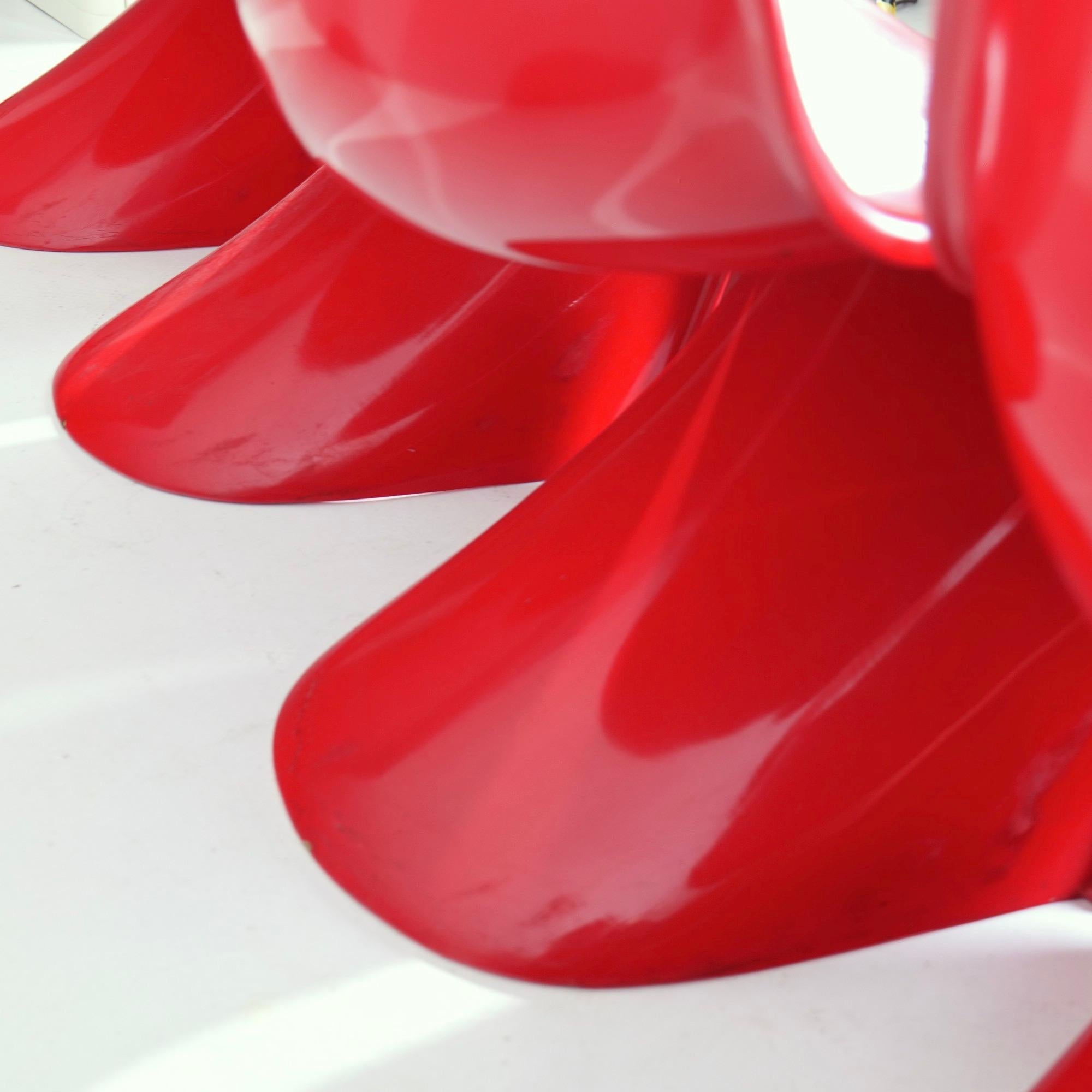 1st Edition Vintage Panton Chairs, Vitra Herman Miller Collection, 1960 ...