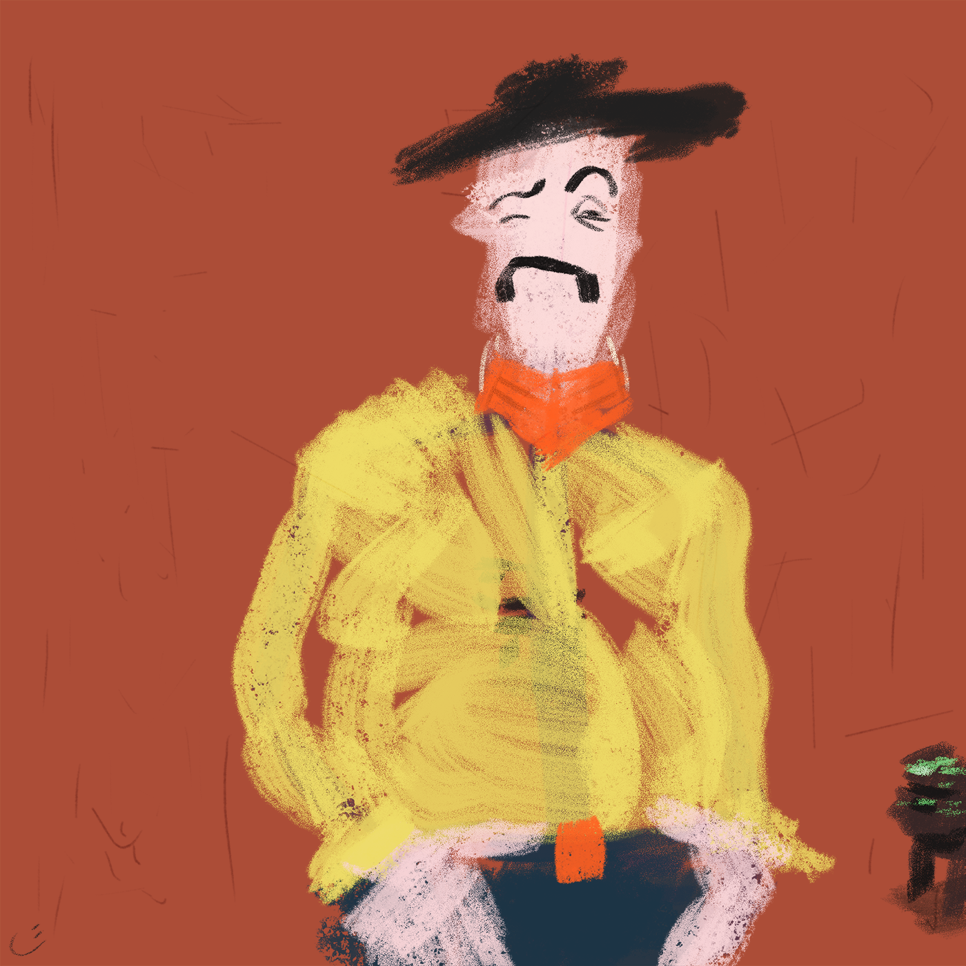 The cowboy - New Normality #016 by J'erre | NFT Art | 1stDibs