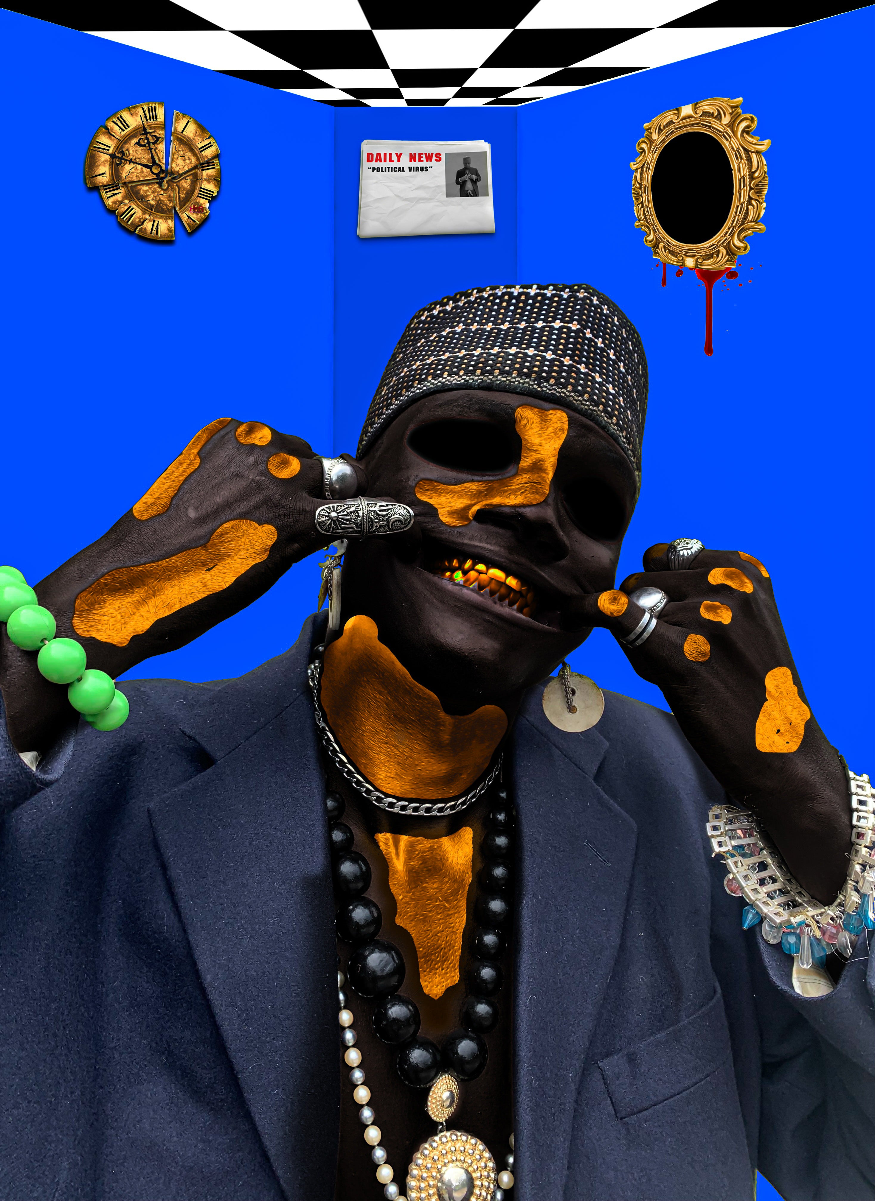 THE VIRUS by Lawal Mayowa | NFT Art | 1stDibs