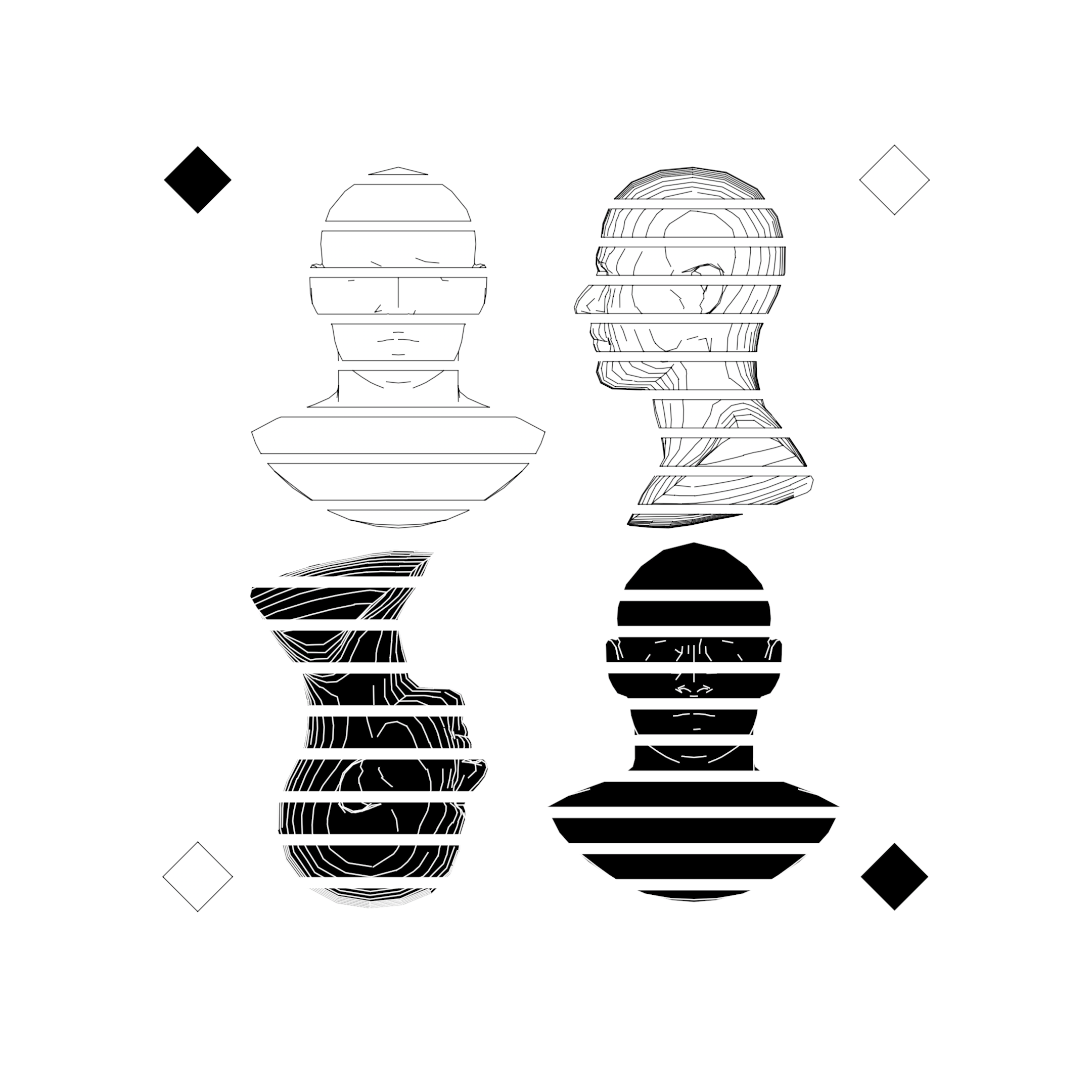 Identity Swap by Omer | NFT Art | 1stDibs