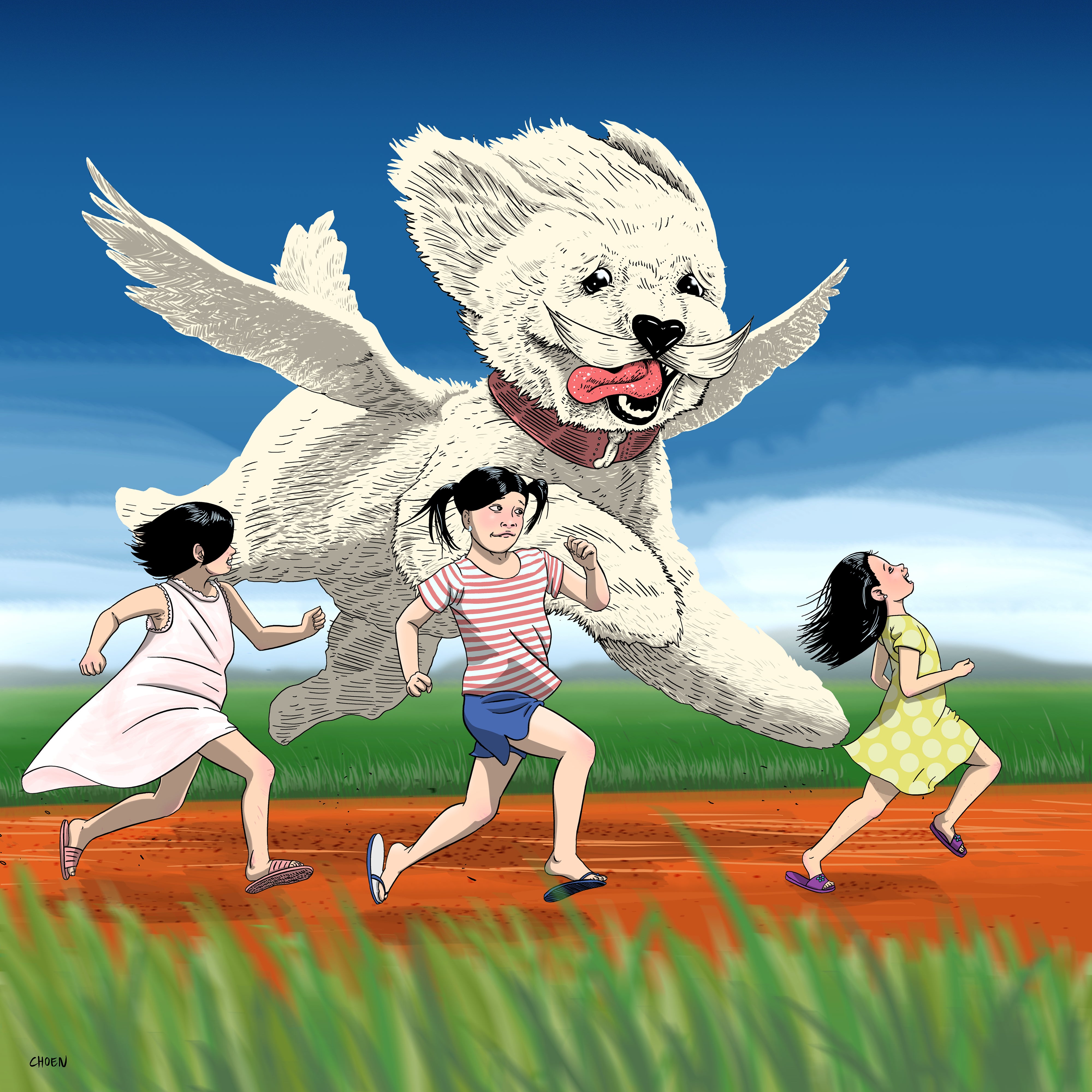 Run Puppy Run! by Choenlee | NFT Art | 1stDibs