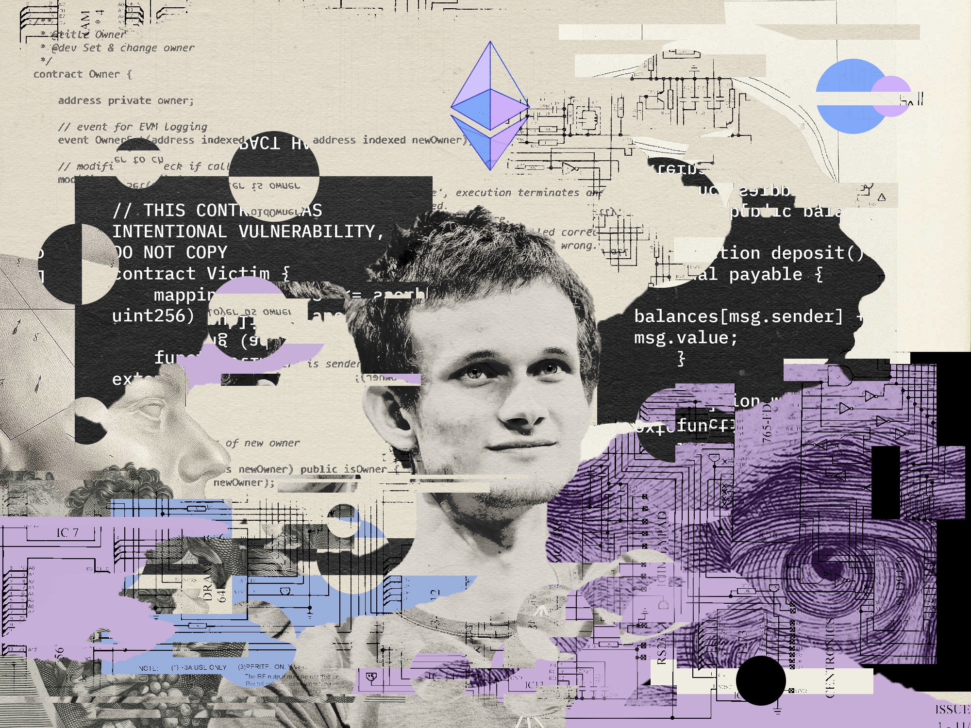 The Merge day ETH by Limbo Mask | NFT Art | 1stDibs