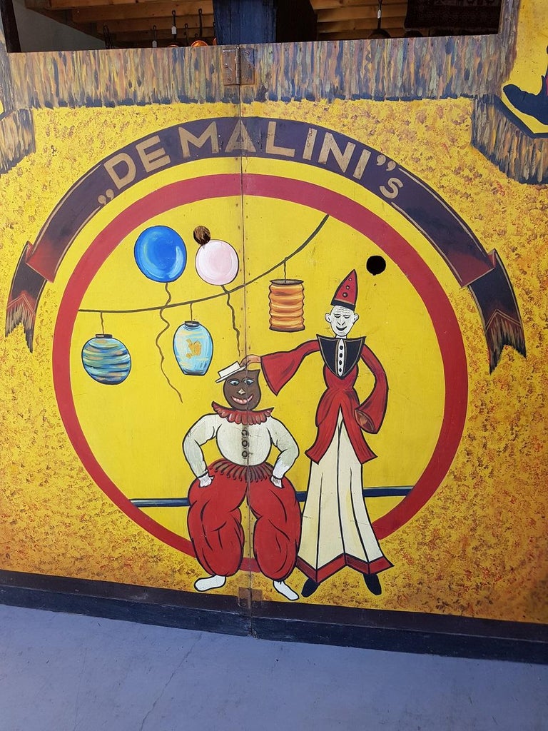 First Half of the 20th Century Large Size Dutch Hand Puppet Theatre at ...