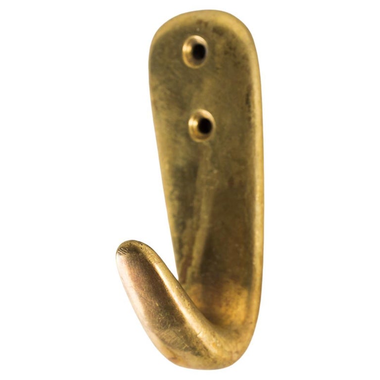 1x Small Brass Hook Vienna Around 1950s at 1stDibs