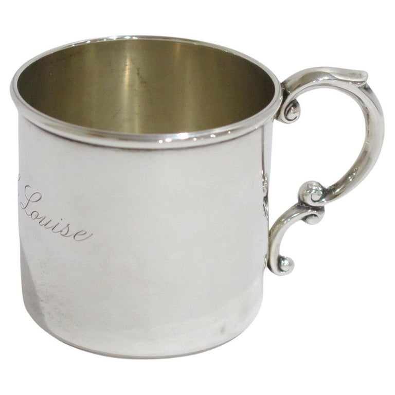 Sterling Silver Watson Co. Antique American Baby Cup For Sale at 1stDibs