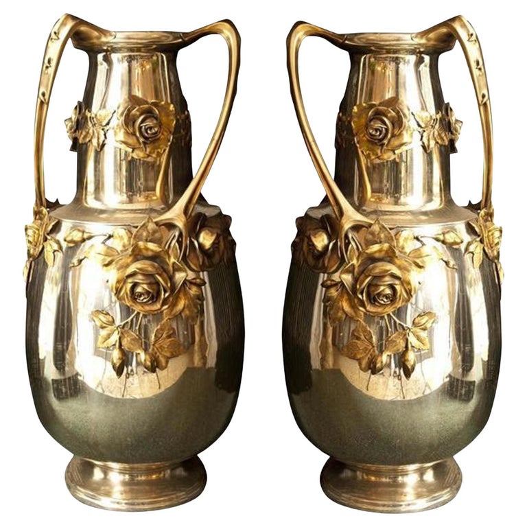 2 Amaizing Vases Kayser, 'German', 1900, Style: Jugendstil, Art Nouveau ...