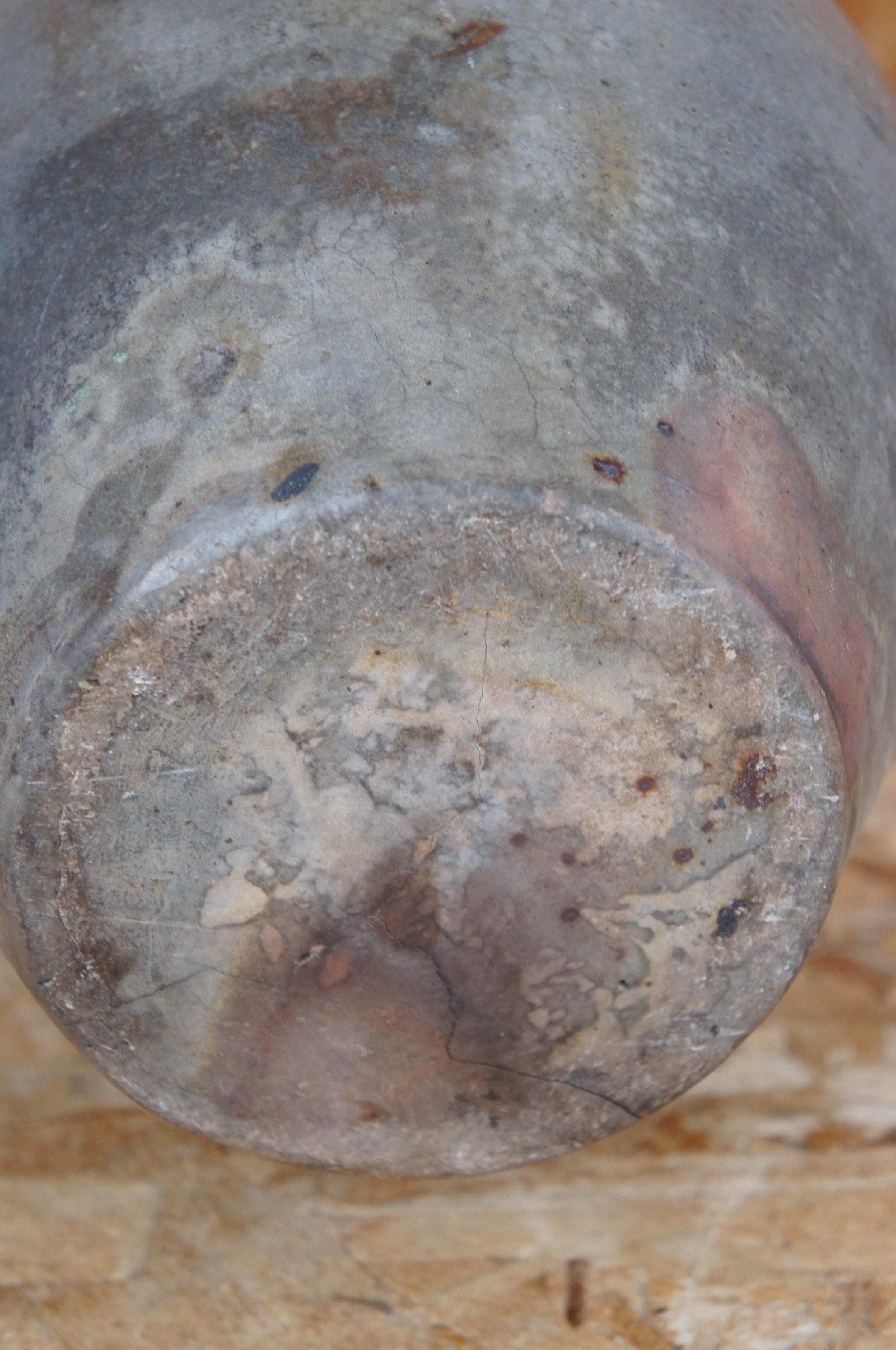 2 Antique Salt Glaze Earthenware Stoneware Jugs Bottles Crocks Charlestown at 1stDibs