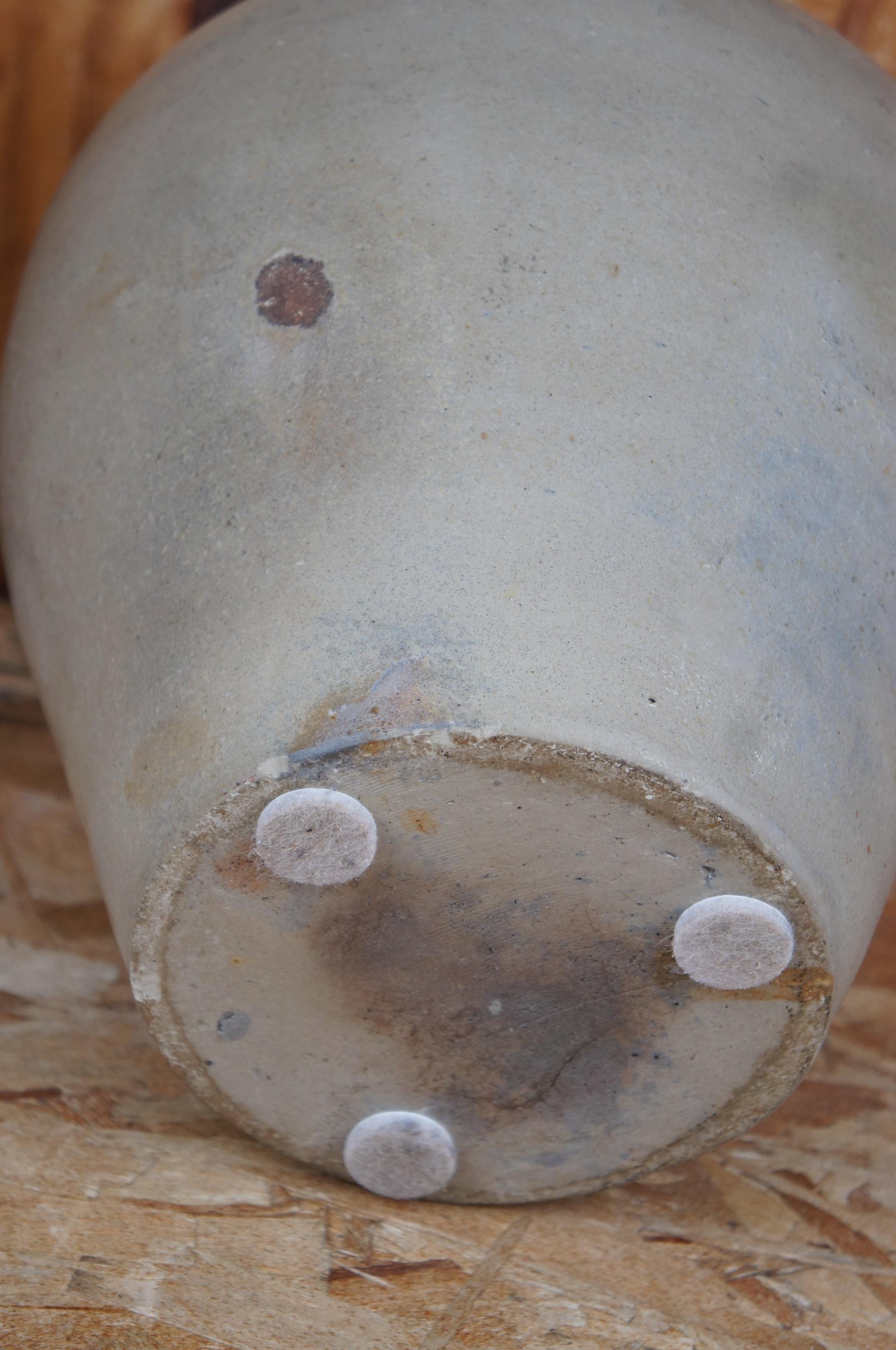 2 Antique Salt Glaze Earthenware Stoneware Jugs Bottles Crocks Charlestown at 1stDibs