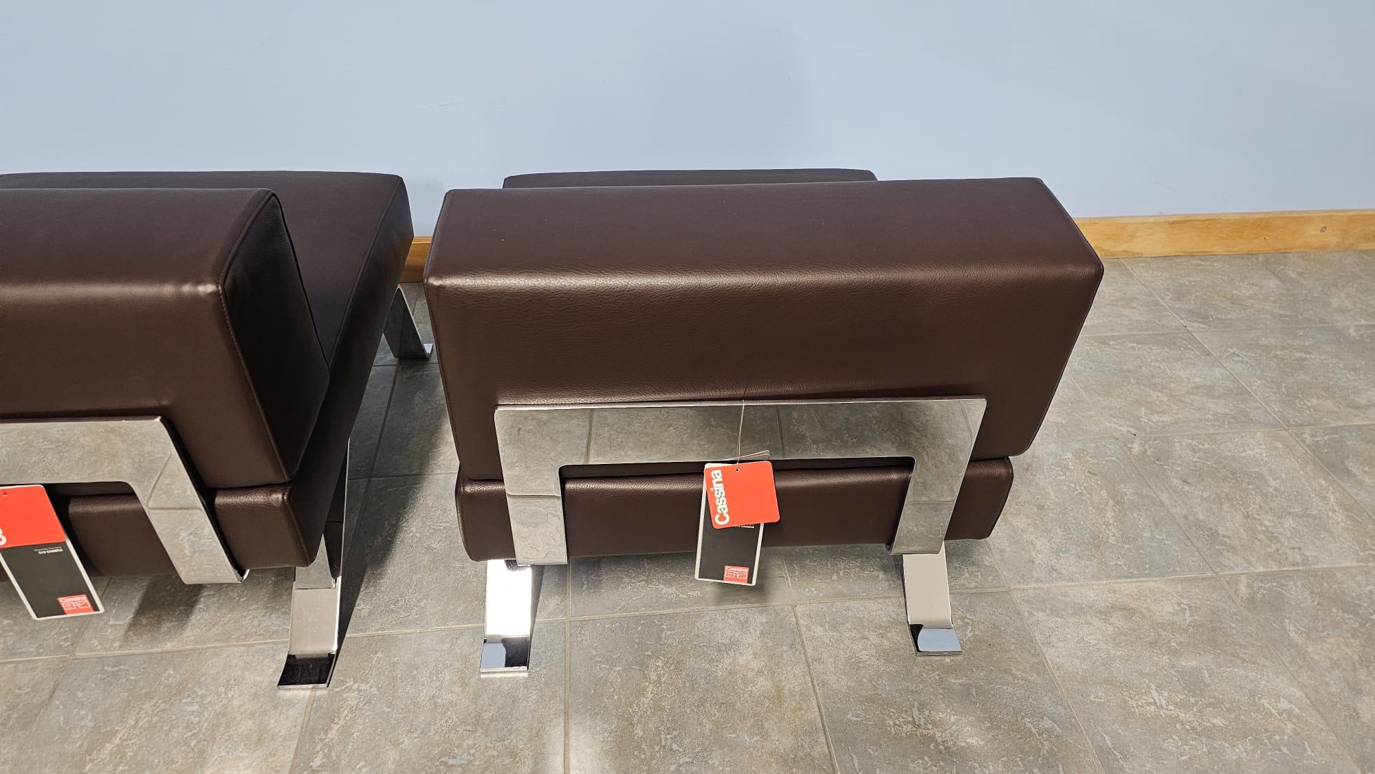 2 Armchairs 512 "Ombra" model, designed by Charlotte Perriand at 1stDibs