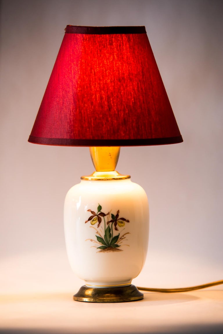 2 Augarten Table Lamps, Vienna, circa 1960s For Sale at 1stDibs