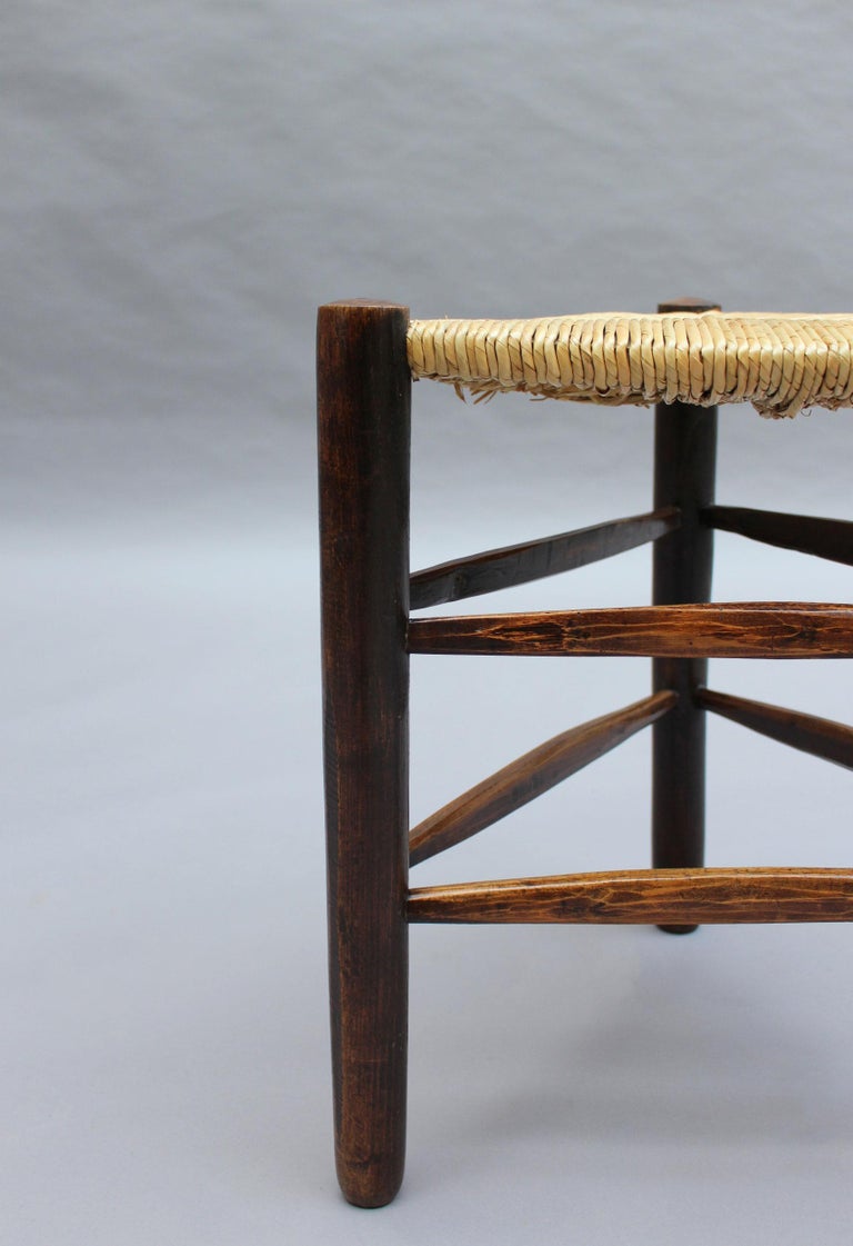 2 French Mid-Century Triangular Stools by Pierre Faucheux For Sale at ...
