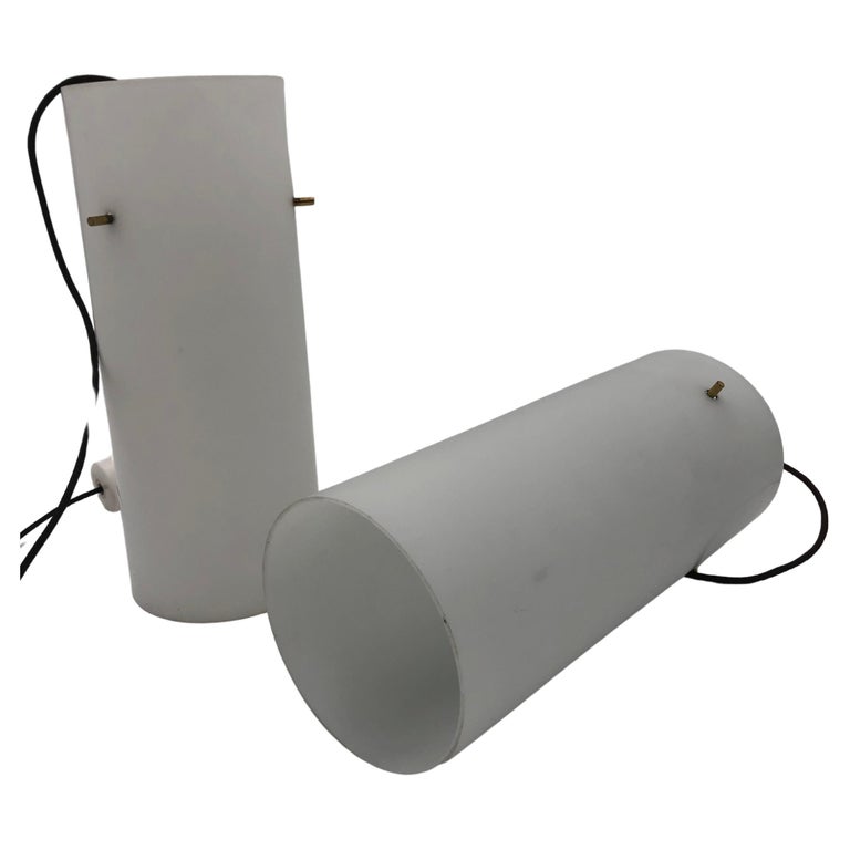 2 Kalmar Glass-Cylinder Lamps For Sale at 1stDibs