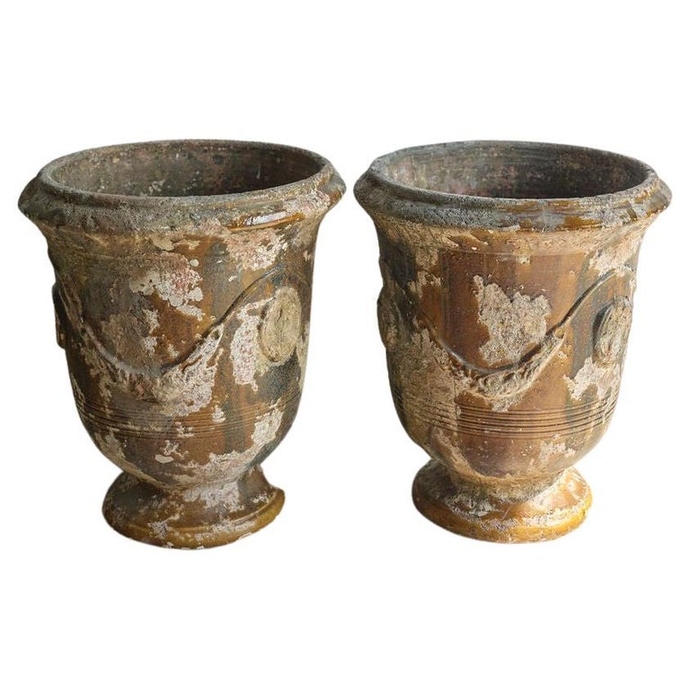 2 Large Antique Urns For Sale at 1stDibs