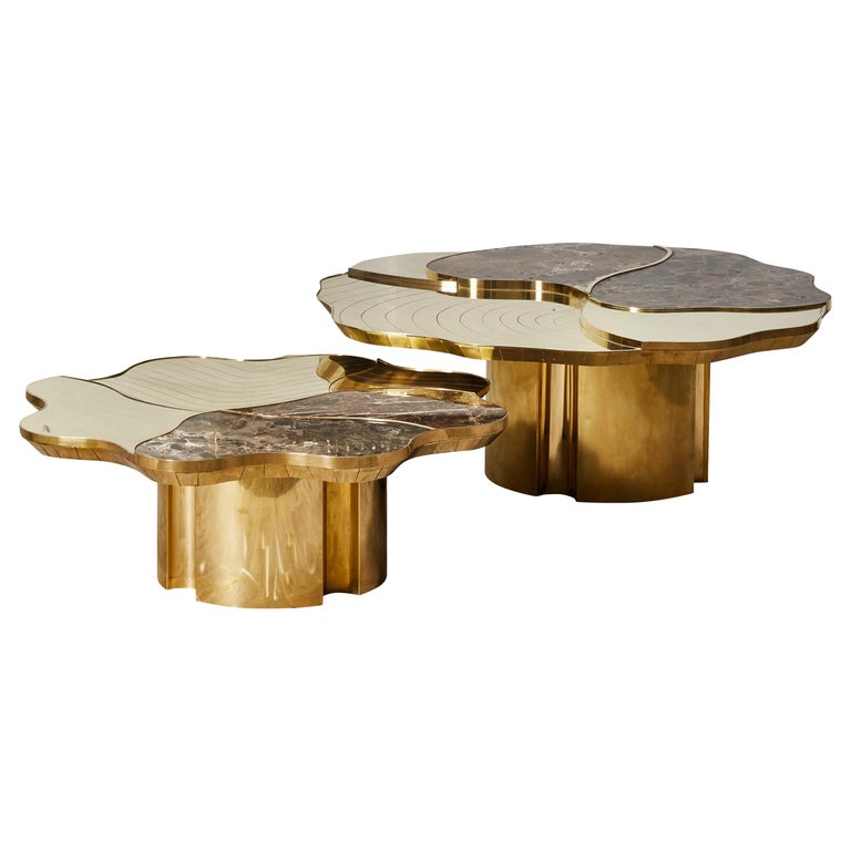 2 Parts Coffee Table by Studio Glustin For Sale at 1stDibs