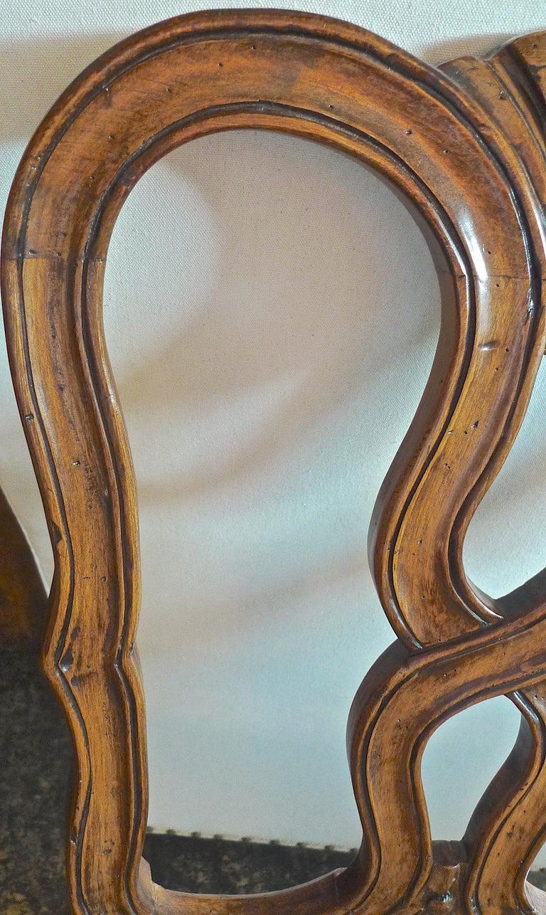 Reproduction French Louis XVI Style Bar Stool with Rush Seat and High ...