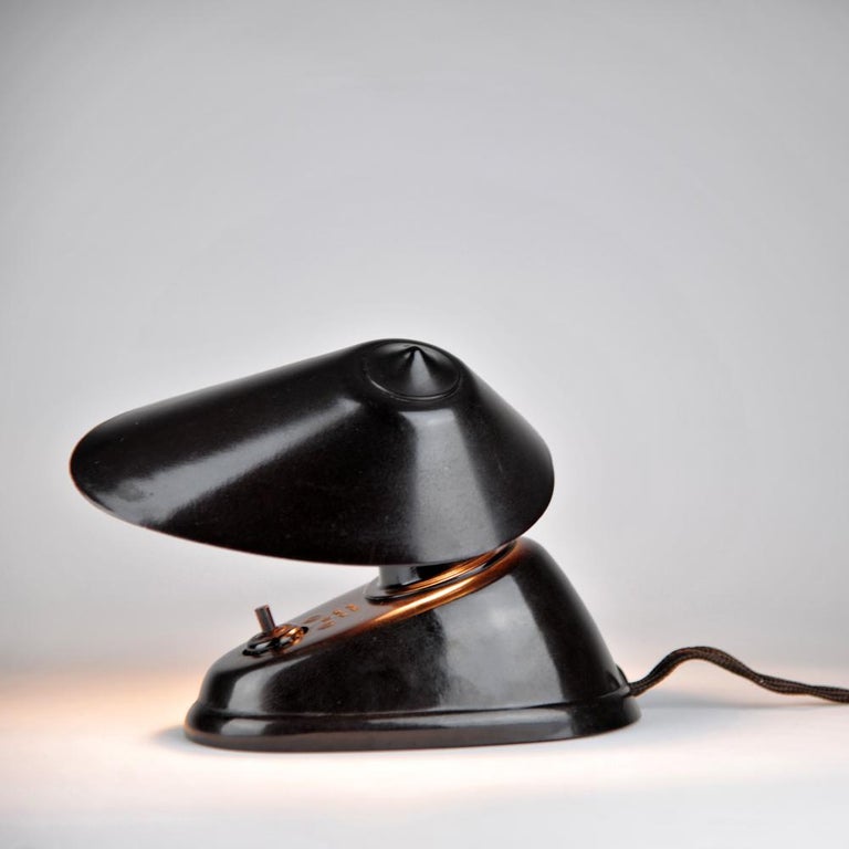 Small Art Deco Bakelite Articulated Table or Wall Light, Streamline For ...