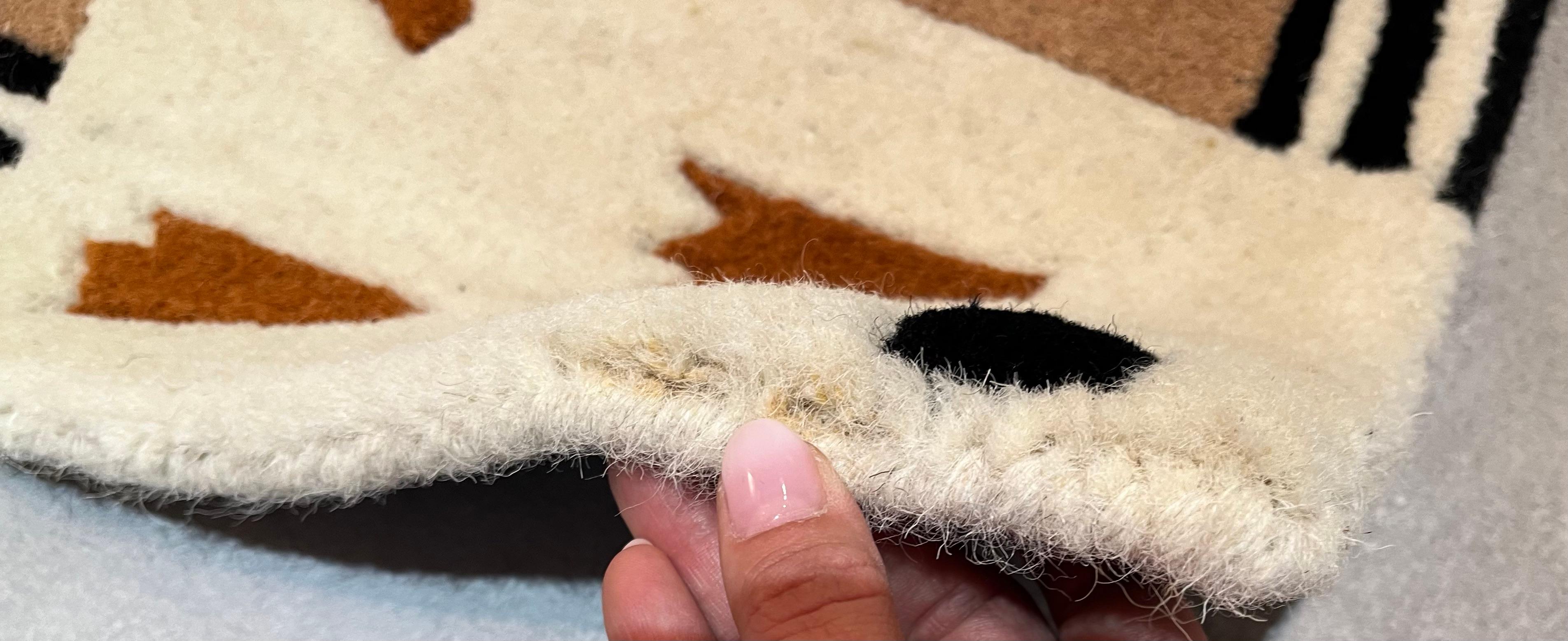 2 Small Modern Hand Tufted Rugs For Sale at 1stDibs