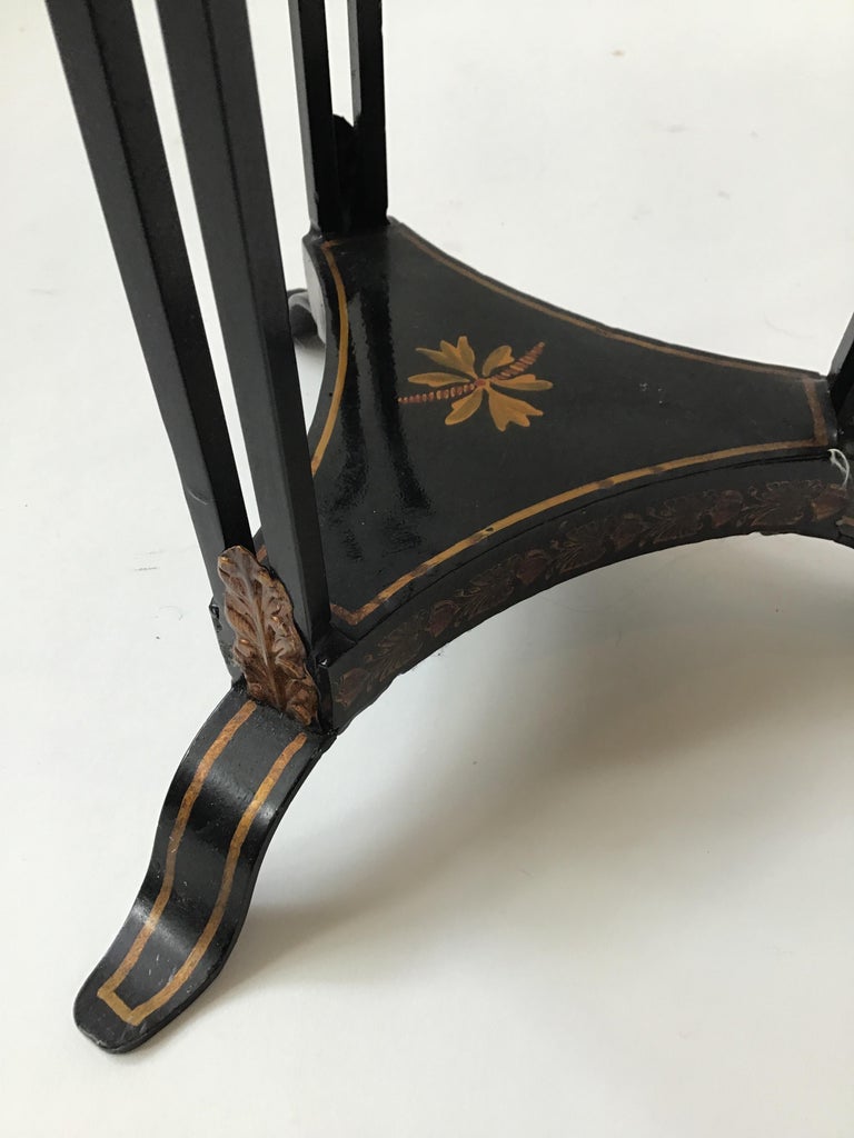 2-Tier Italian Tole Drink Table at 1stDibs