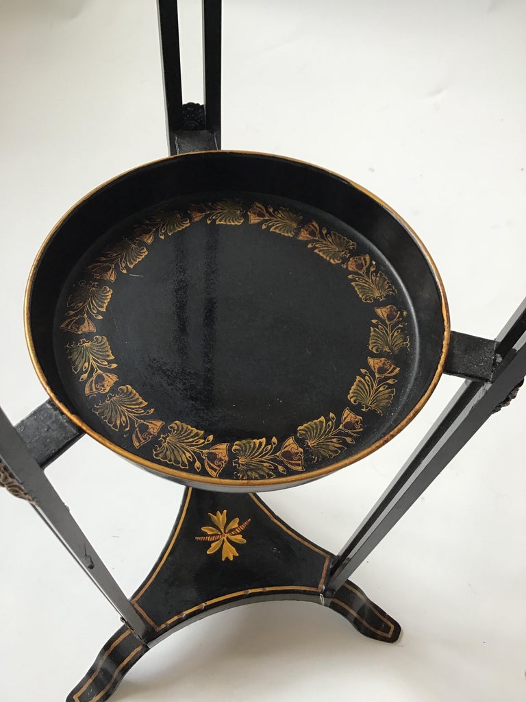 2-Tier Italian Tole Drink Table at 1stDibs