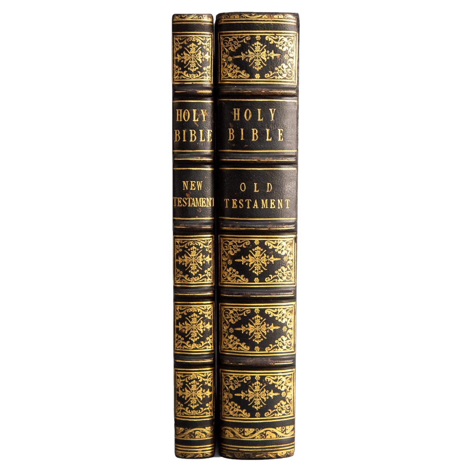 1 Volume, the Holy Bible Containing the Old and New Testaments at 1stDibs