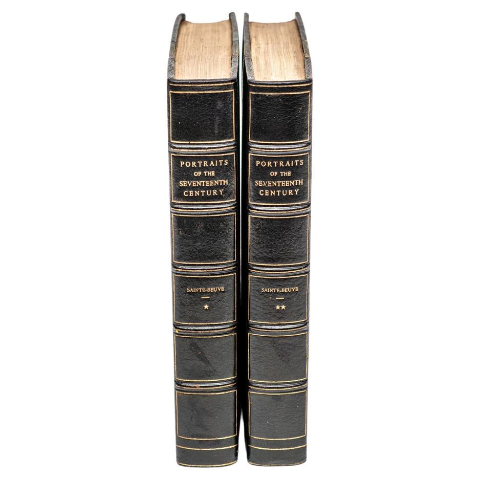 2 Volumes. C.A. Sainte-Beuve, Portraits of the Eighteenth Century. For ...