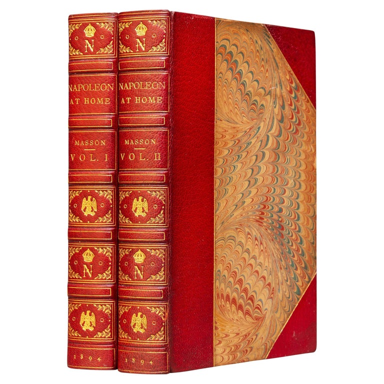 2 Volumes, Frederic Masson, Napoleon At Home For Sale at 1stDibs | fred ...