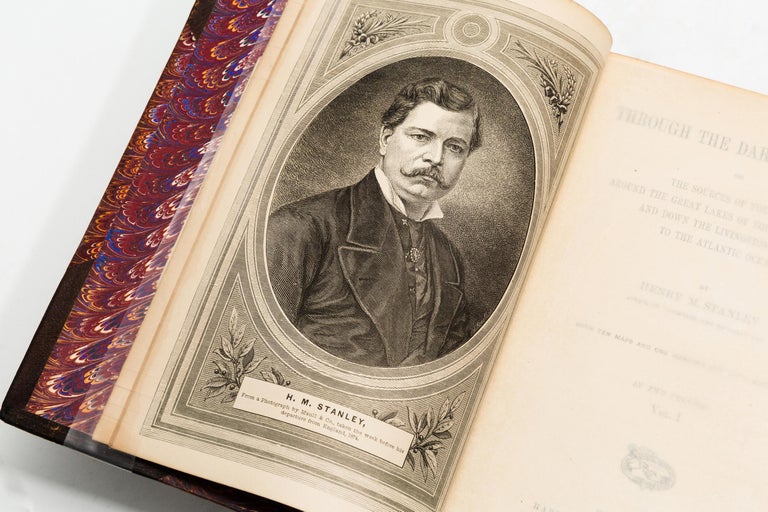 2 Volumes, H. M. Stanley, Through The Dark Continent at 1stDibs