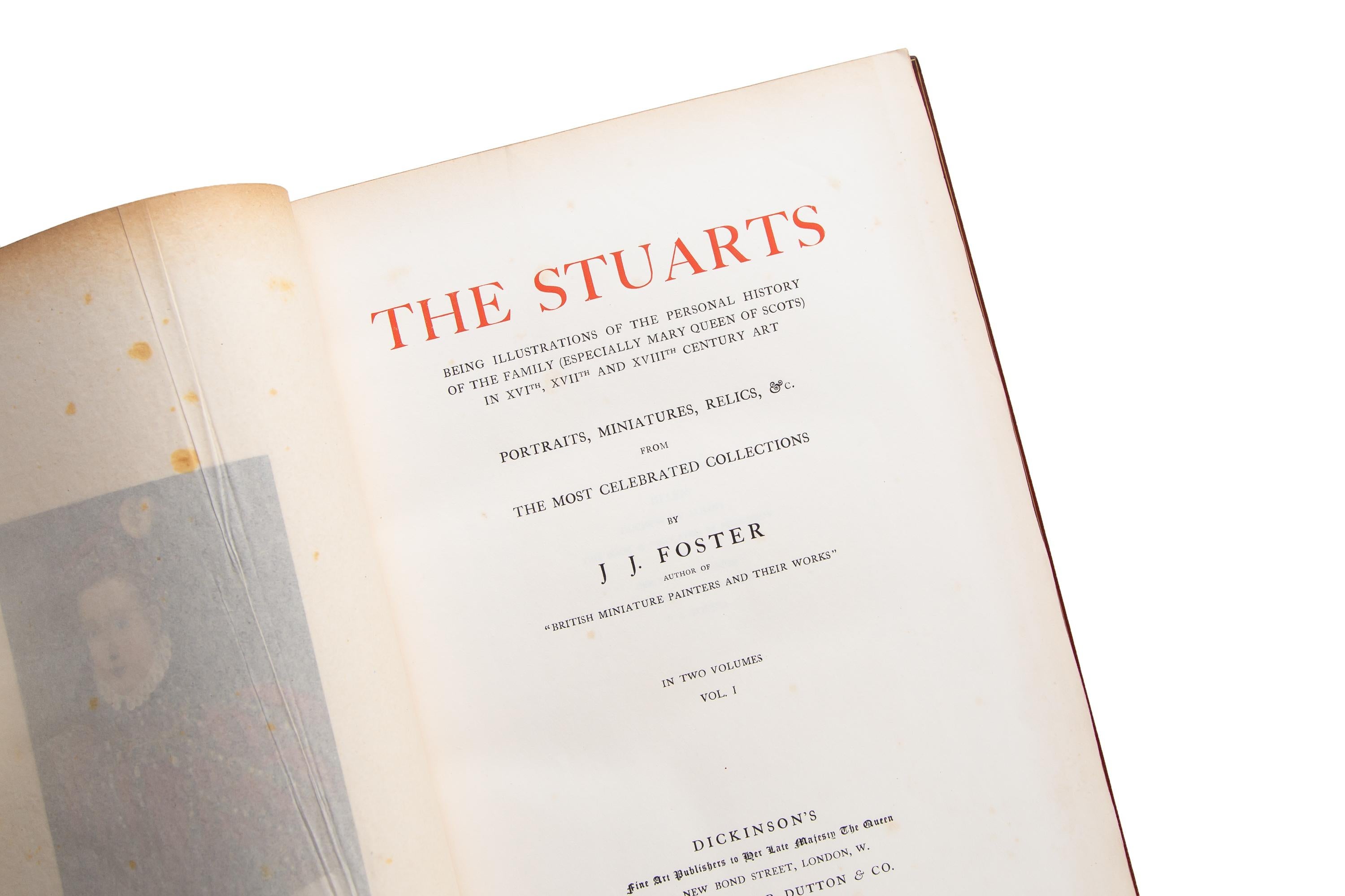 2 Volumes, J.J. Foster, The Stuarts For Sale at 1stDibs