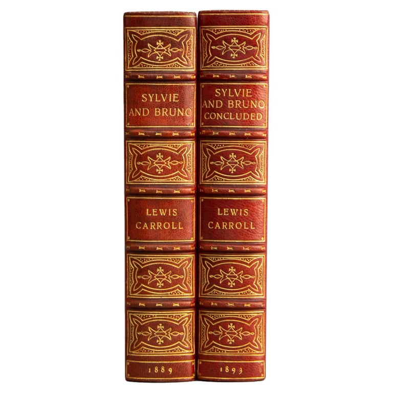 2 Volumes. Lewis Carroll, Sylvie, and Bruno. at 1stDibs