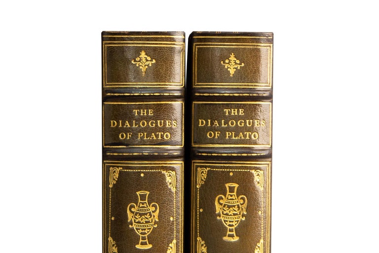 2 Volumes. Plato, The Dialogues of Plato. at 1stDibs