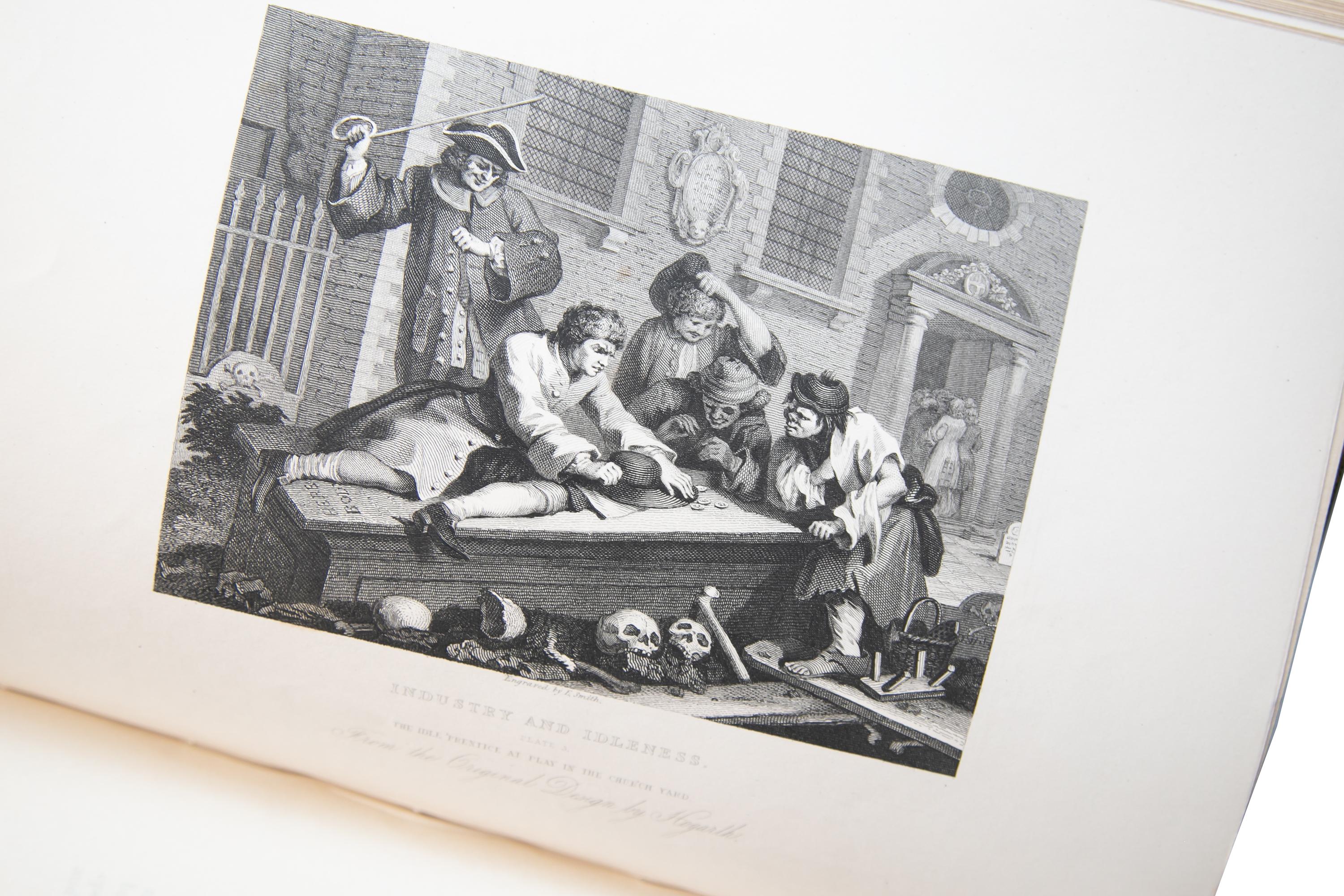 2 Volumes. William Hogarth, the Works at 1stDibs