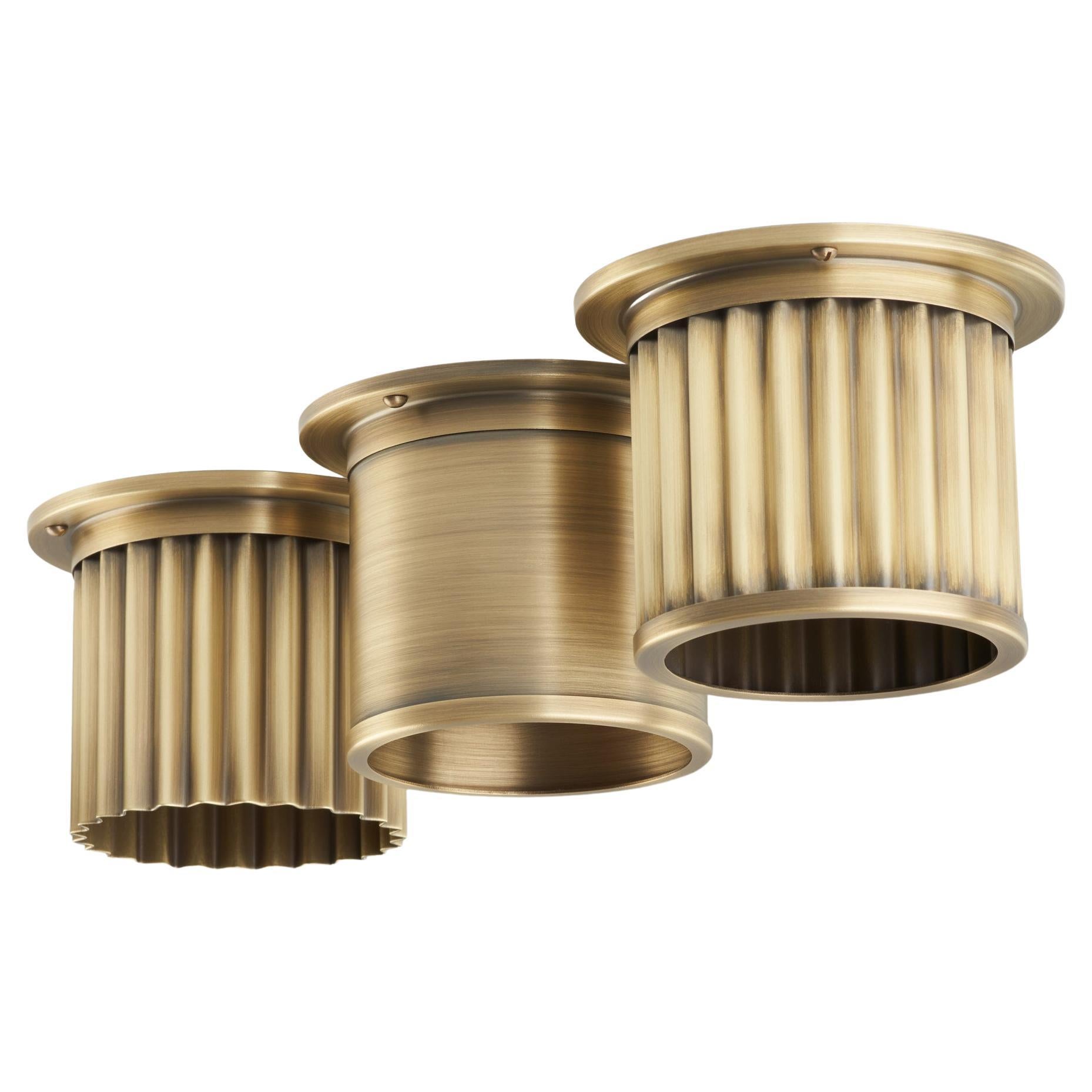 And Objects Cheriton Desk Table Lamp, Polished Nickel Spun Shade Glass ...