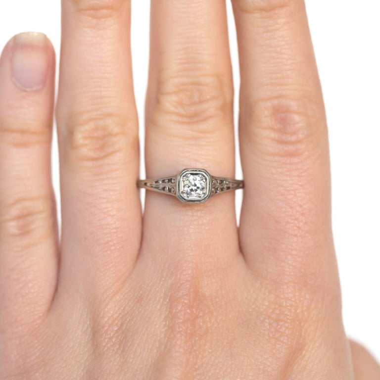 .20 Carat Diamond Platinum Engagement Ring For Sale at 1stDibs