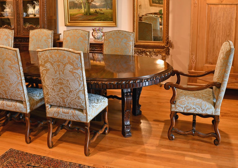 New York Gilded Age 12'-20' Long Extension Dining Table in West Indies ...