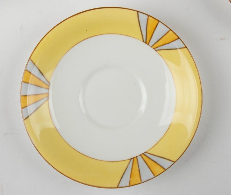20-Piece Art Deco Tea Set Made by Aynsley at 1stDibs