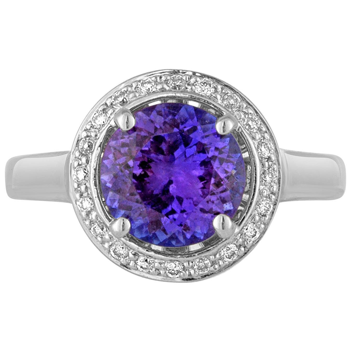 2.00 Carat Round Brilliant Cut Diamond Ring For Sale at 1stDibs