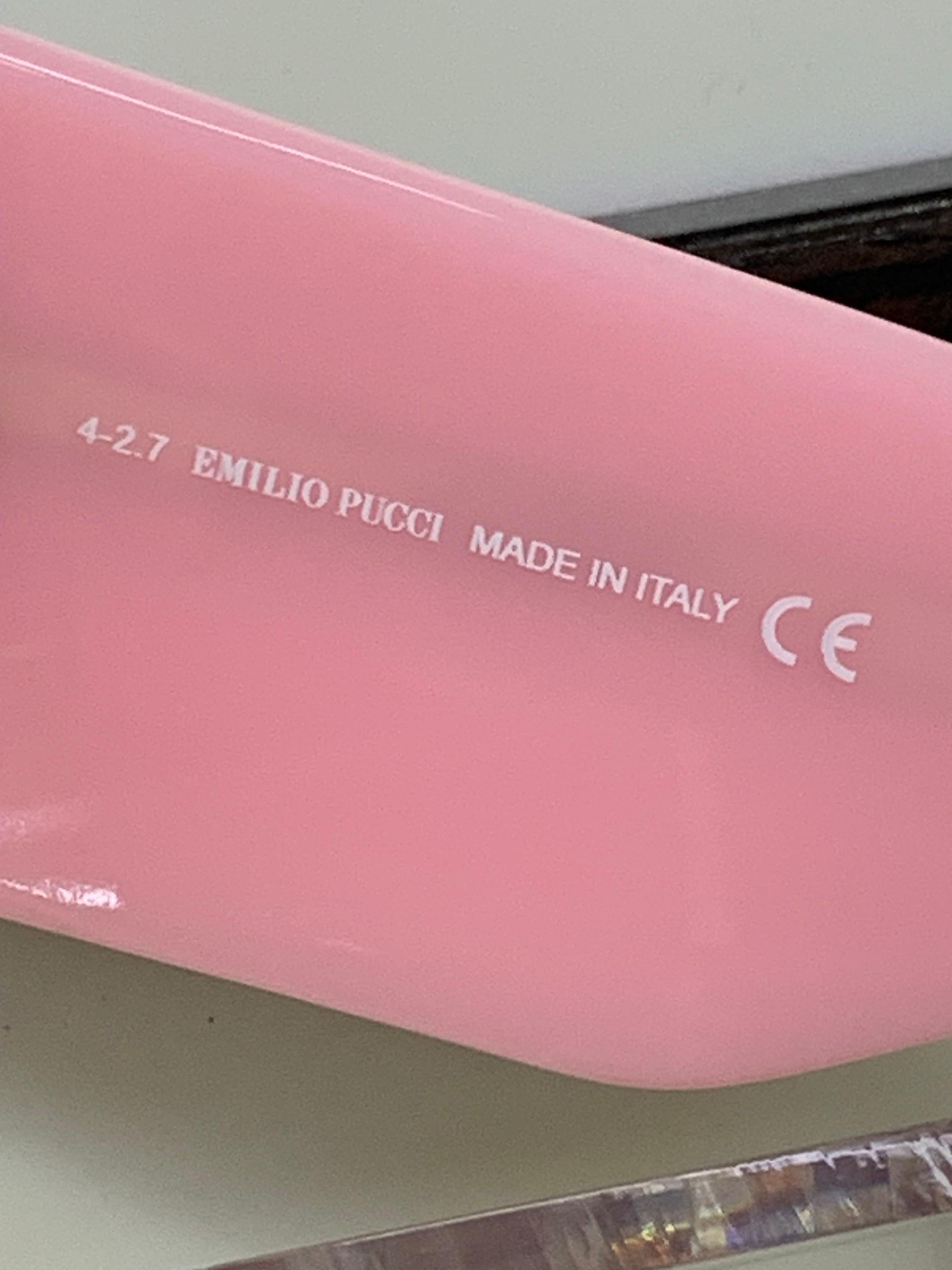 2000 Emilio Pucci Striking Design In a Classic Pucci Print of Pink and ...