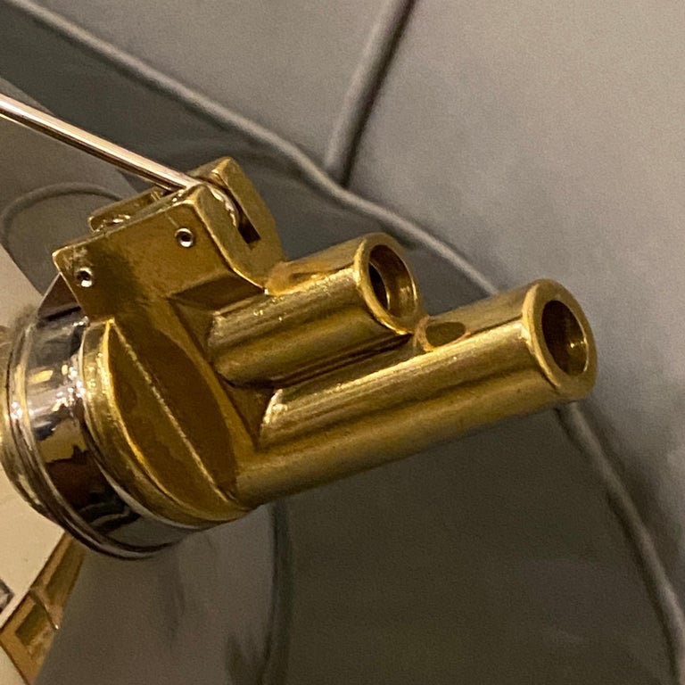 2000 Richard Sapper for Alessi Modernist Steel and Brass Italian Kettle ...