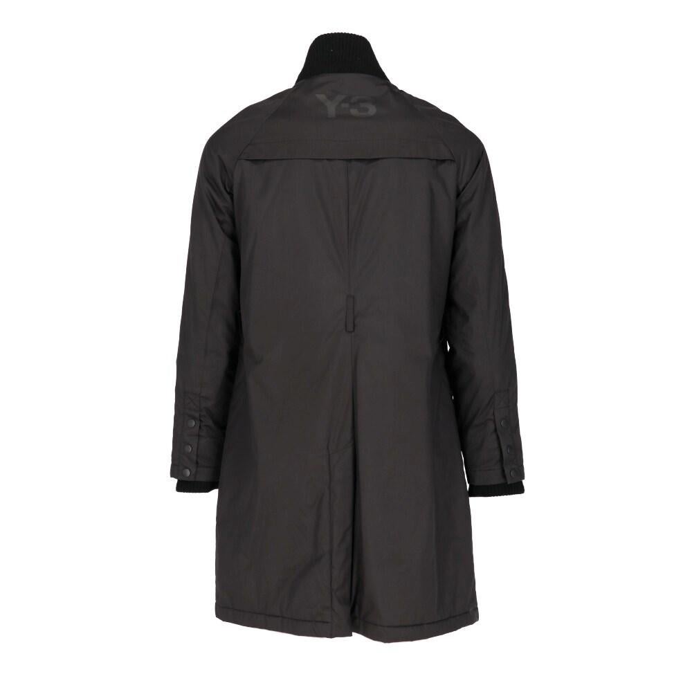 2000s Adidas Y-3 black polyester jacket at 1stDibs