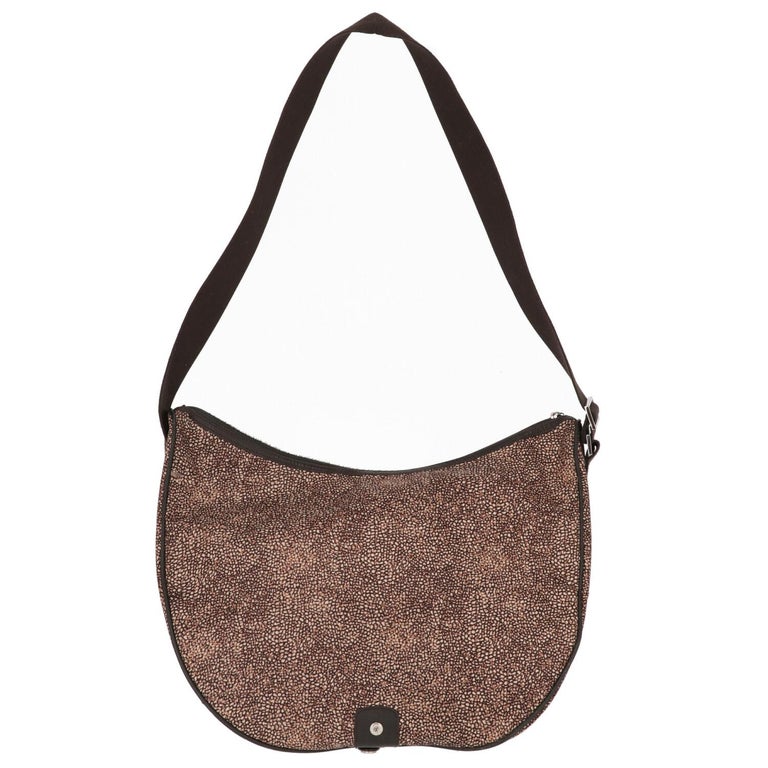 2000s Borbonese Luna Shoulder Bag For Sale at 1stDibs